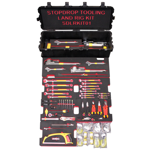MOBILE LAND RIG TOOL KIT FOR WORKING AT HEIGHT | STOPDROP TOOLING ...